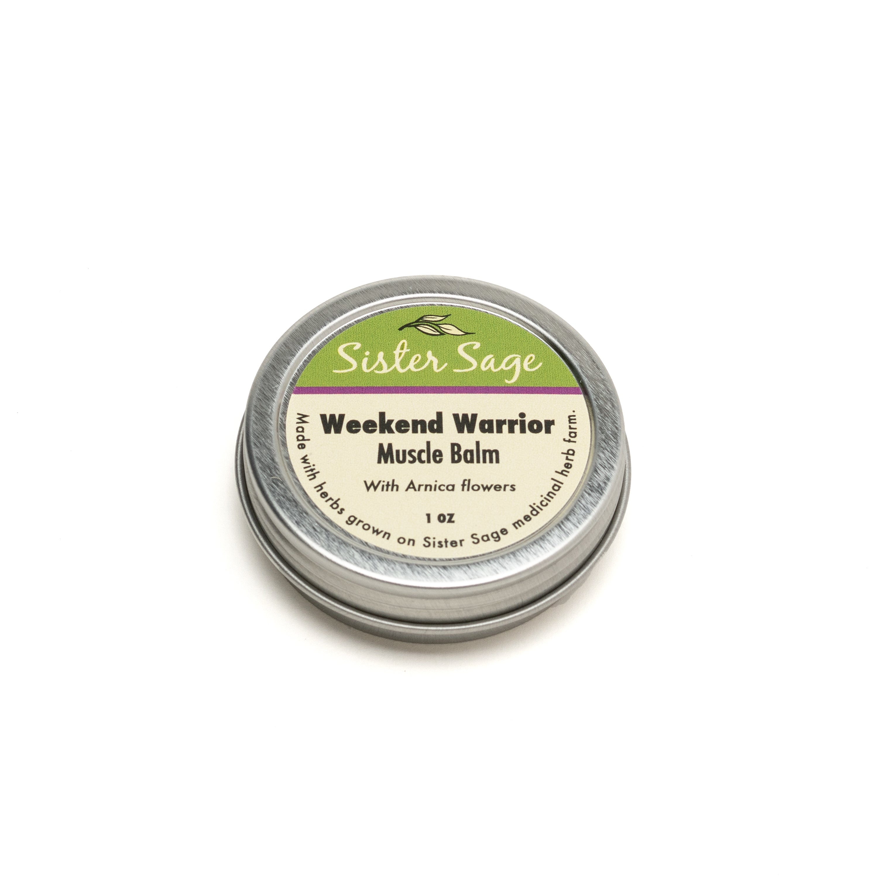 Weekend Warrior Sore Muscle Balm | Sister Sage Herbs